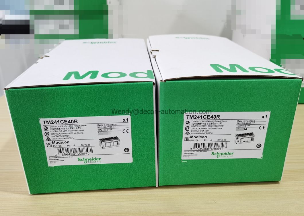 Programmable Logic Controller Schneider PLC TM241ce40r
