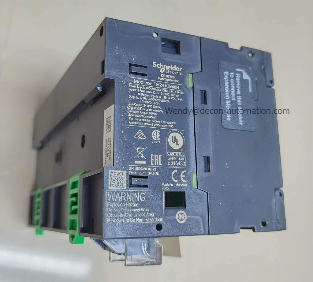 Programmable Logic Controller Schneider PLC TM241ce40r