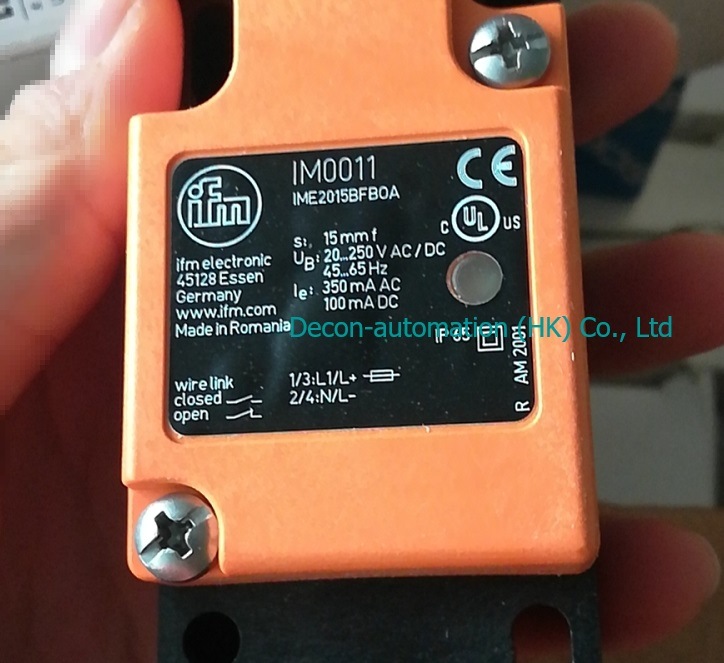 Ifm Im0011 Ime2015bfboa Sensors with Proximity Switch 250VAC